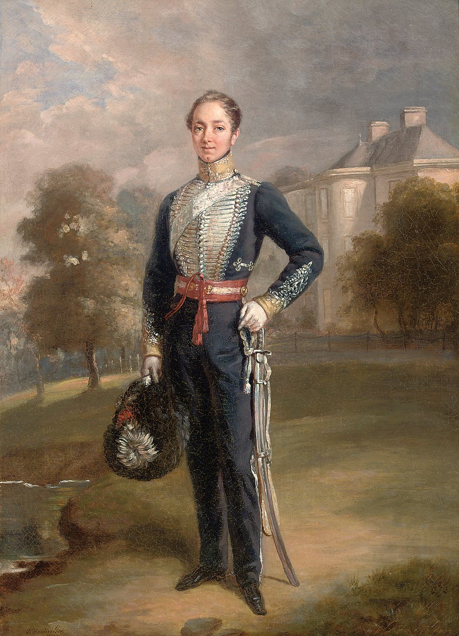 Portrait of Lieutenant George Ramsay of Lixmont, 1838