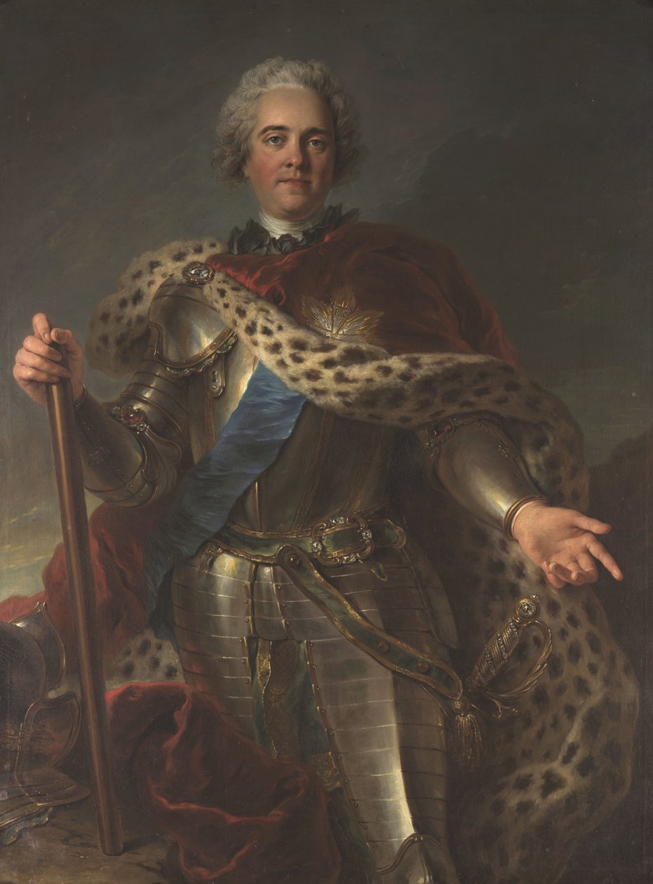 Portrait of Maurice de Saxe, Marshal of France