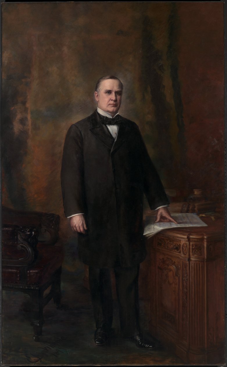 William McKinley by Charles Ayer Whipple: Fine art print