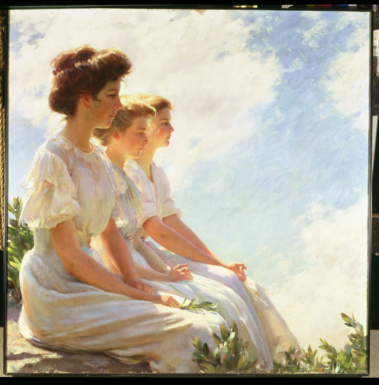 On the Heights, 1909 by Charles Courtney Curran