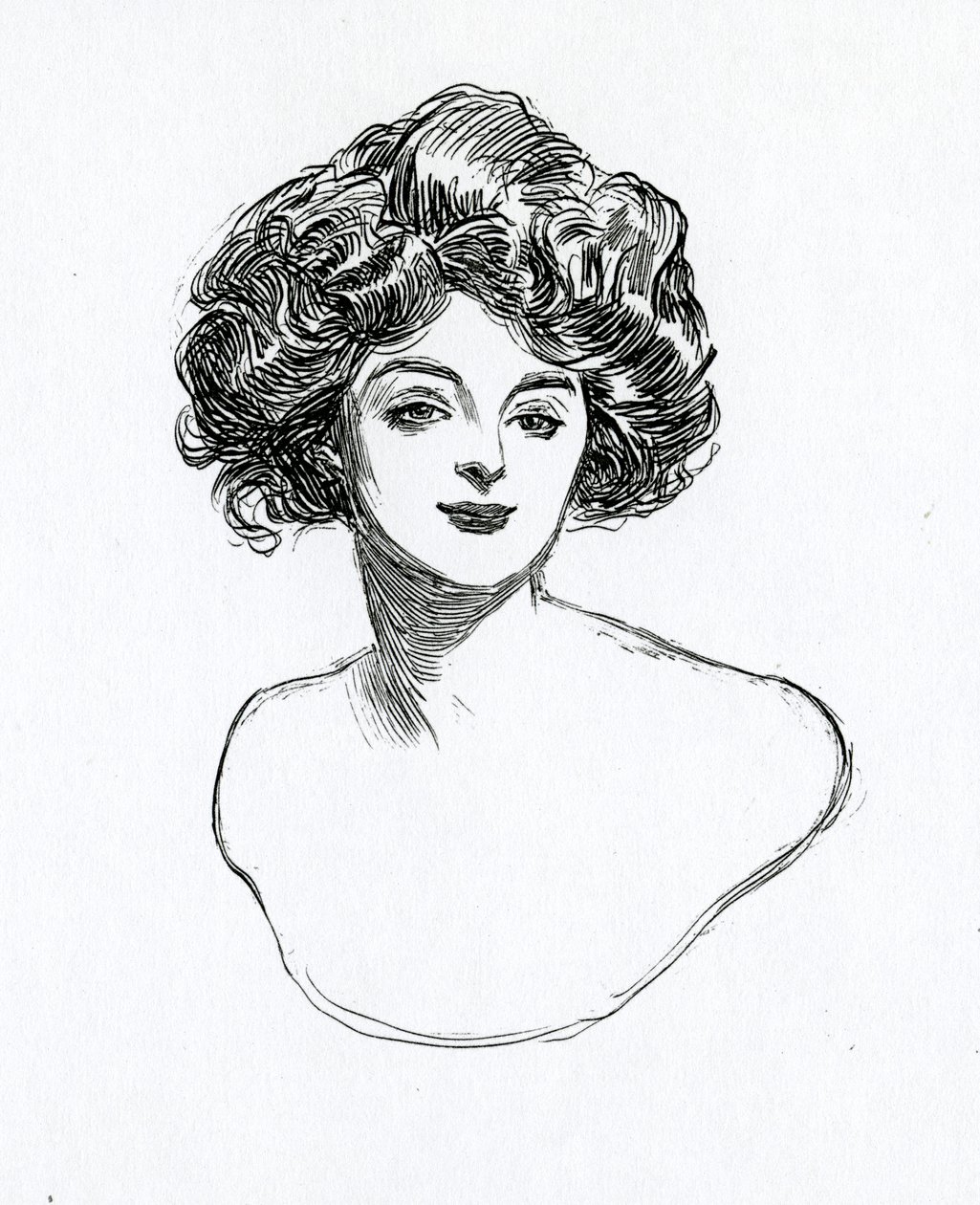 A Gibson Girl by Charles Dana Gibson: Buy fine art print