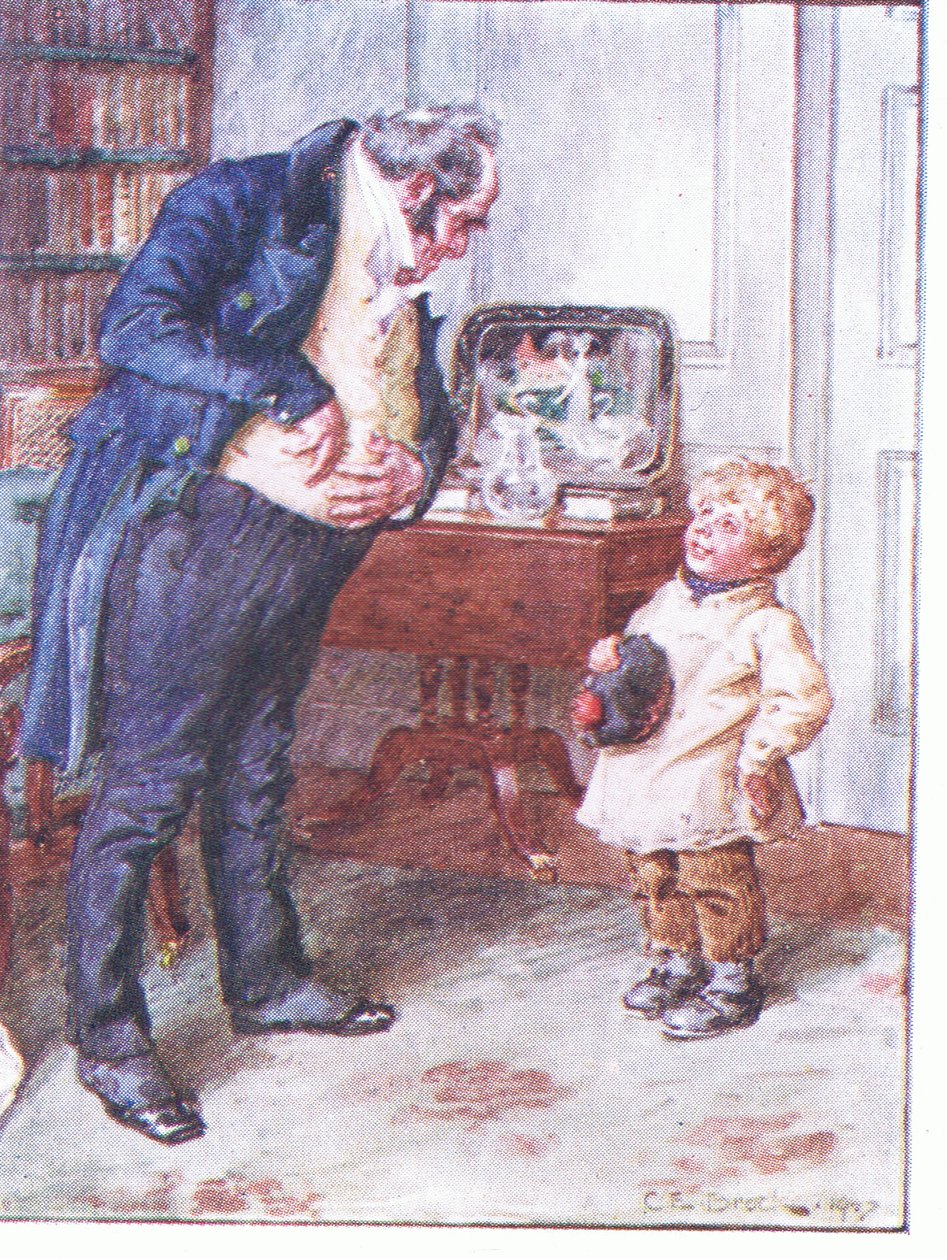 How are your inclinations as to sixpence (illustration from Dr Marigold ...