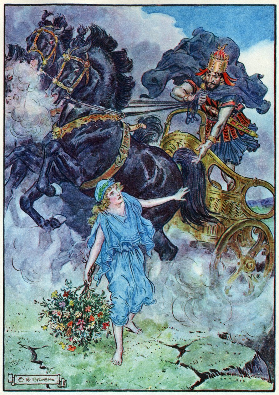 The Abduction of Proserpina, from 'The Children's Hour: Stories from ...