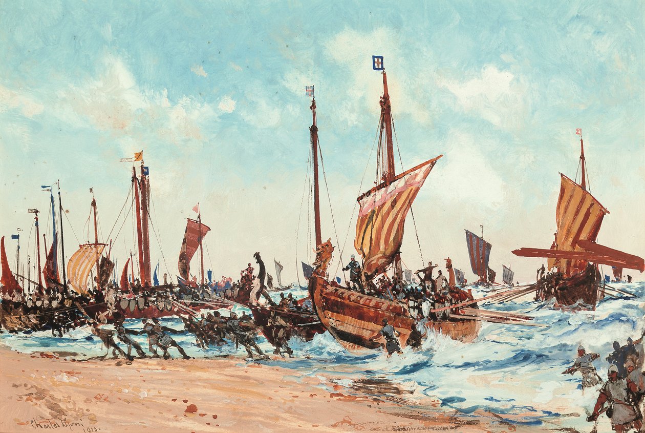 The Landing of William the Conqueror at Hastings, on 28 September 1066
