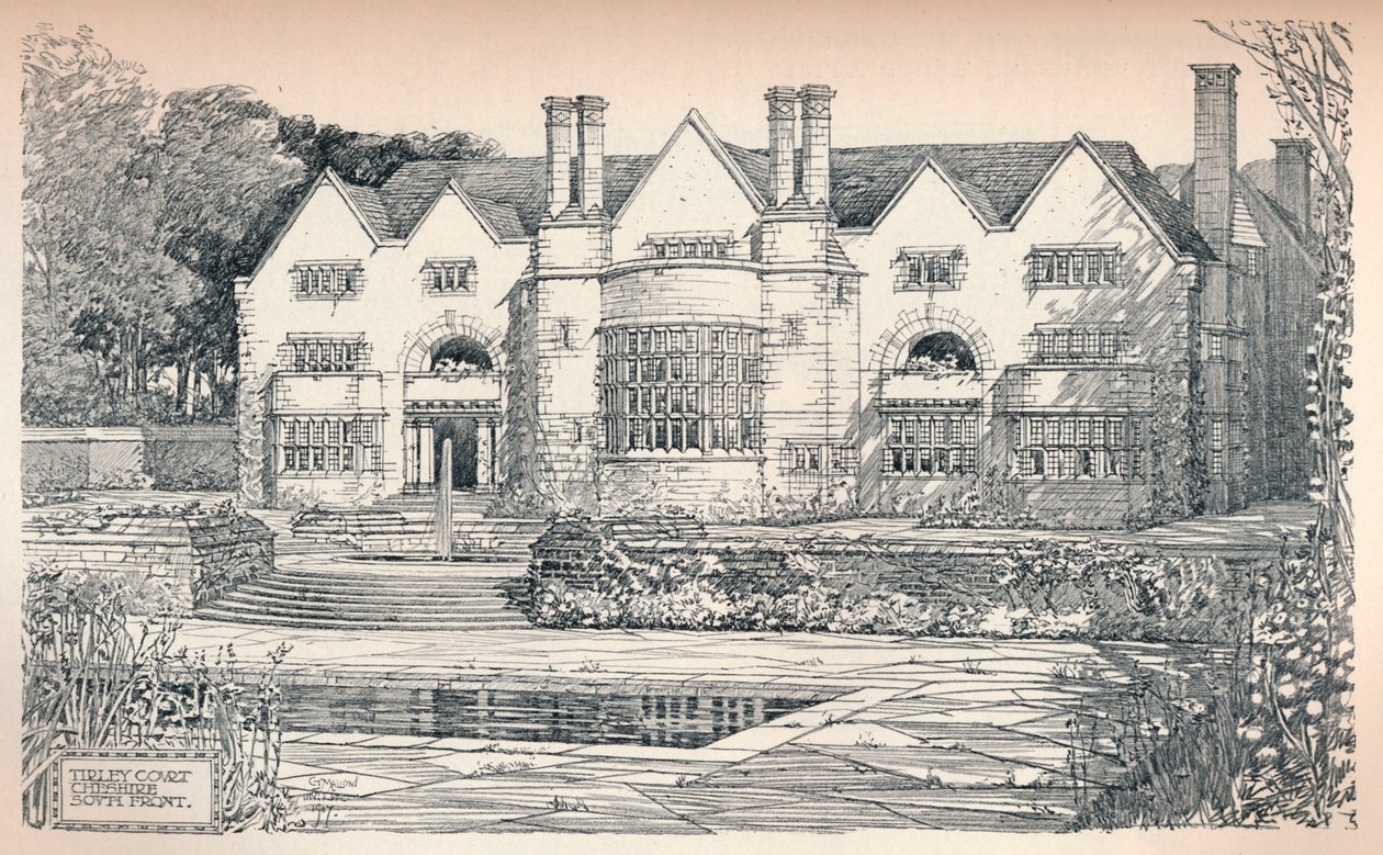 Tirley Court, Cheshire: South Front