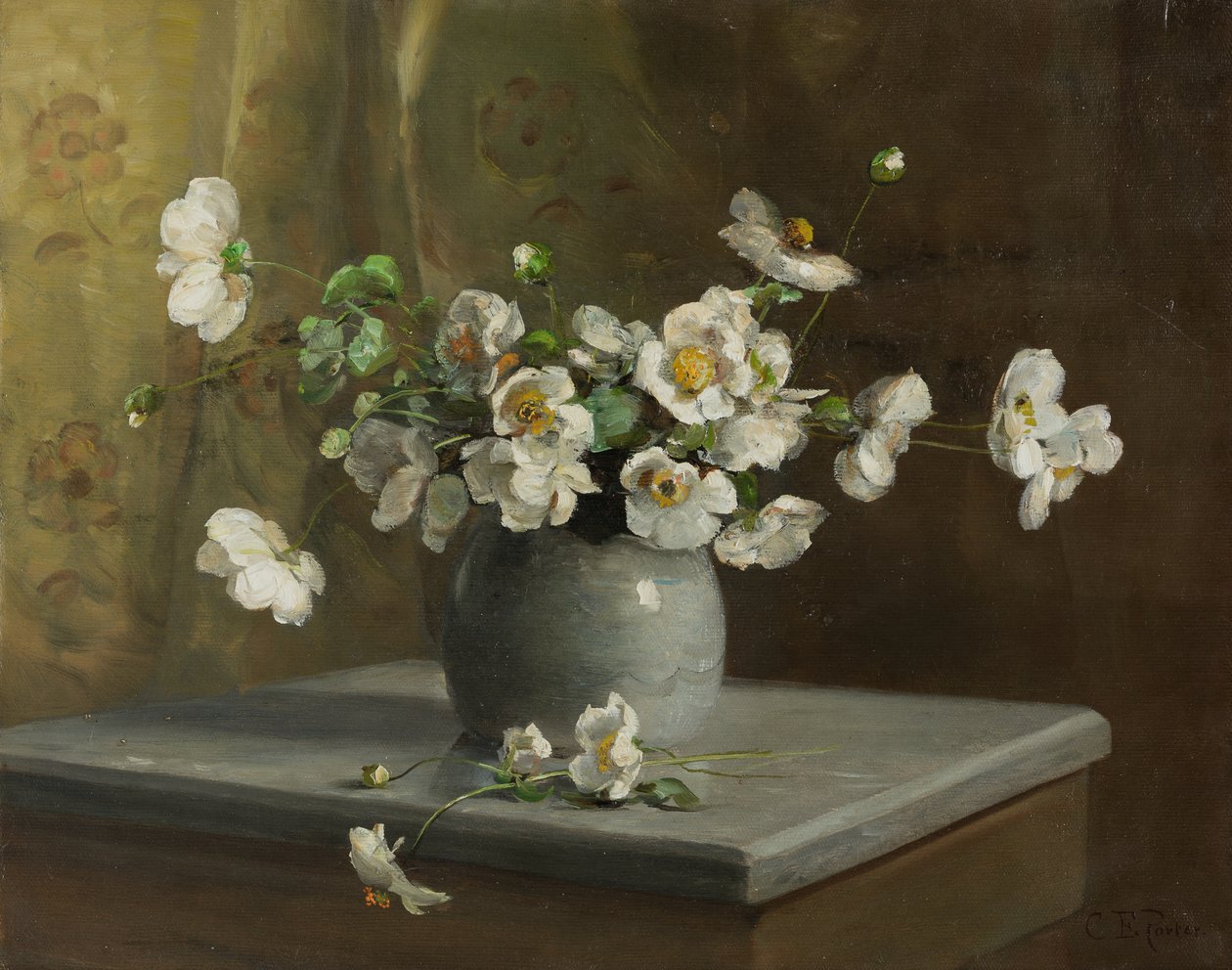 Floral Still Life by Charles Ethan Porter: Fine art print