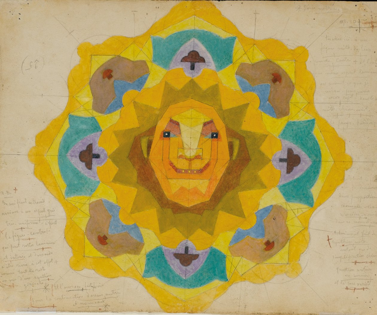 Chromatic Notations, After 1900 by Charles Filiger