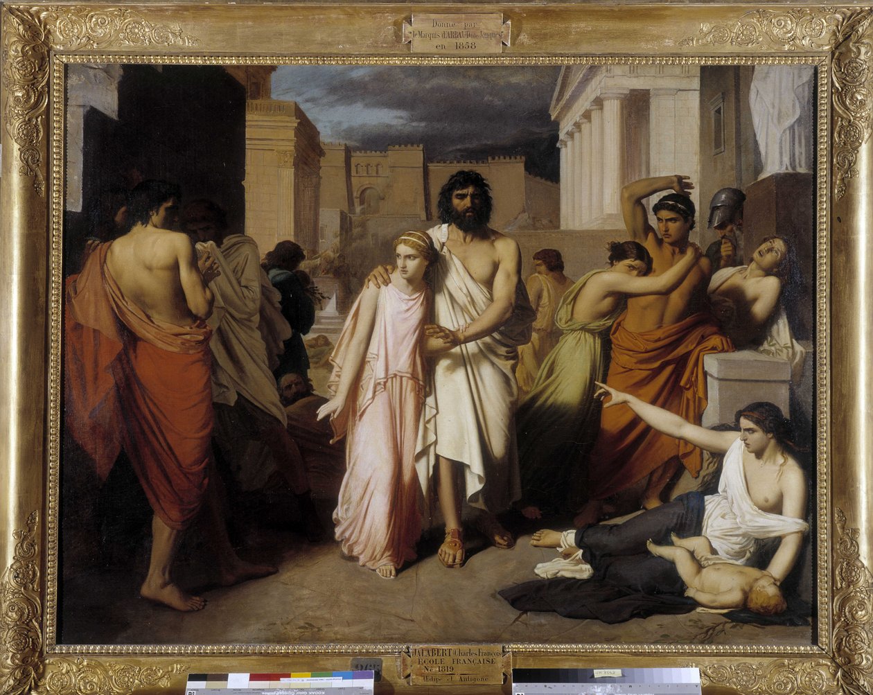 Oedipus and Antigone, also known as 'The Plague of Thebes'. Oedipus ...
