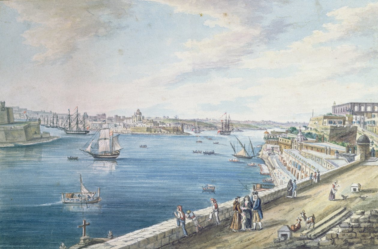 The Grand Harbour, Valletta, Malta