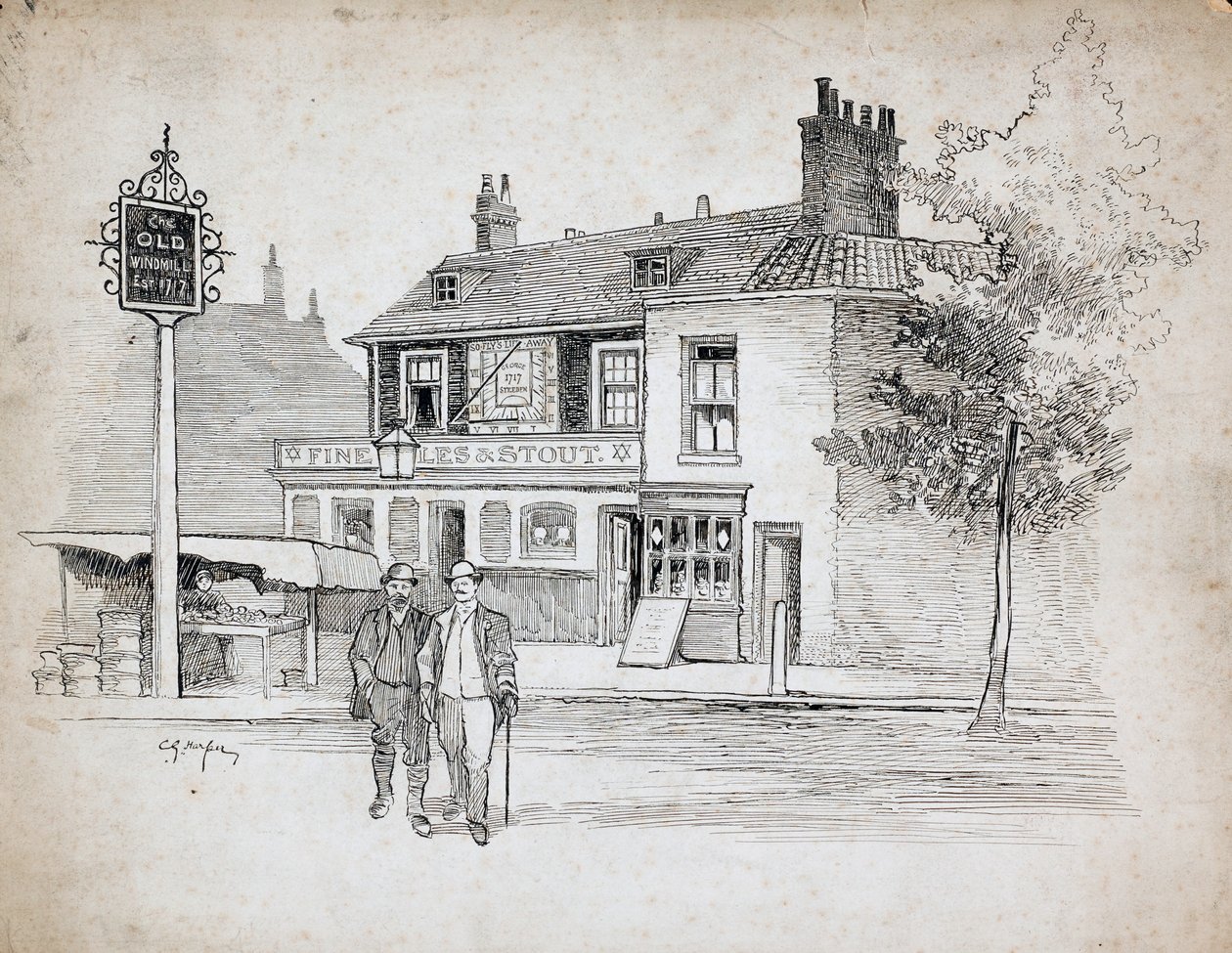 Old Windmill Public House, 214-214 Chiswick High Road, Turnham Green ...