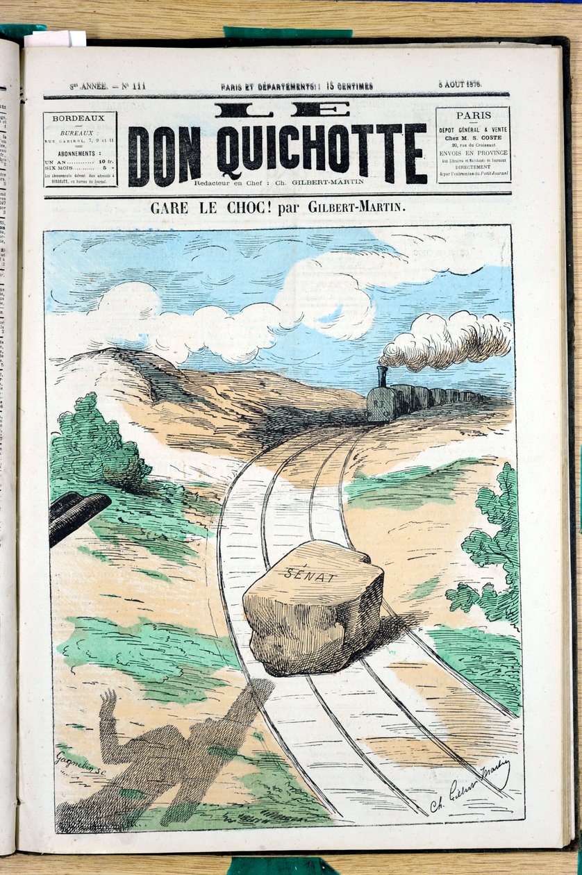 Cover of Le Don Quixote, number 111, Satirical in Colors