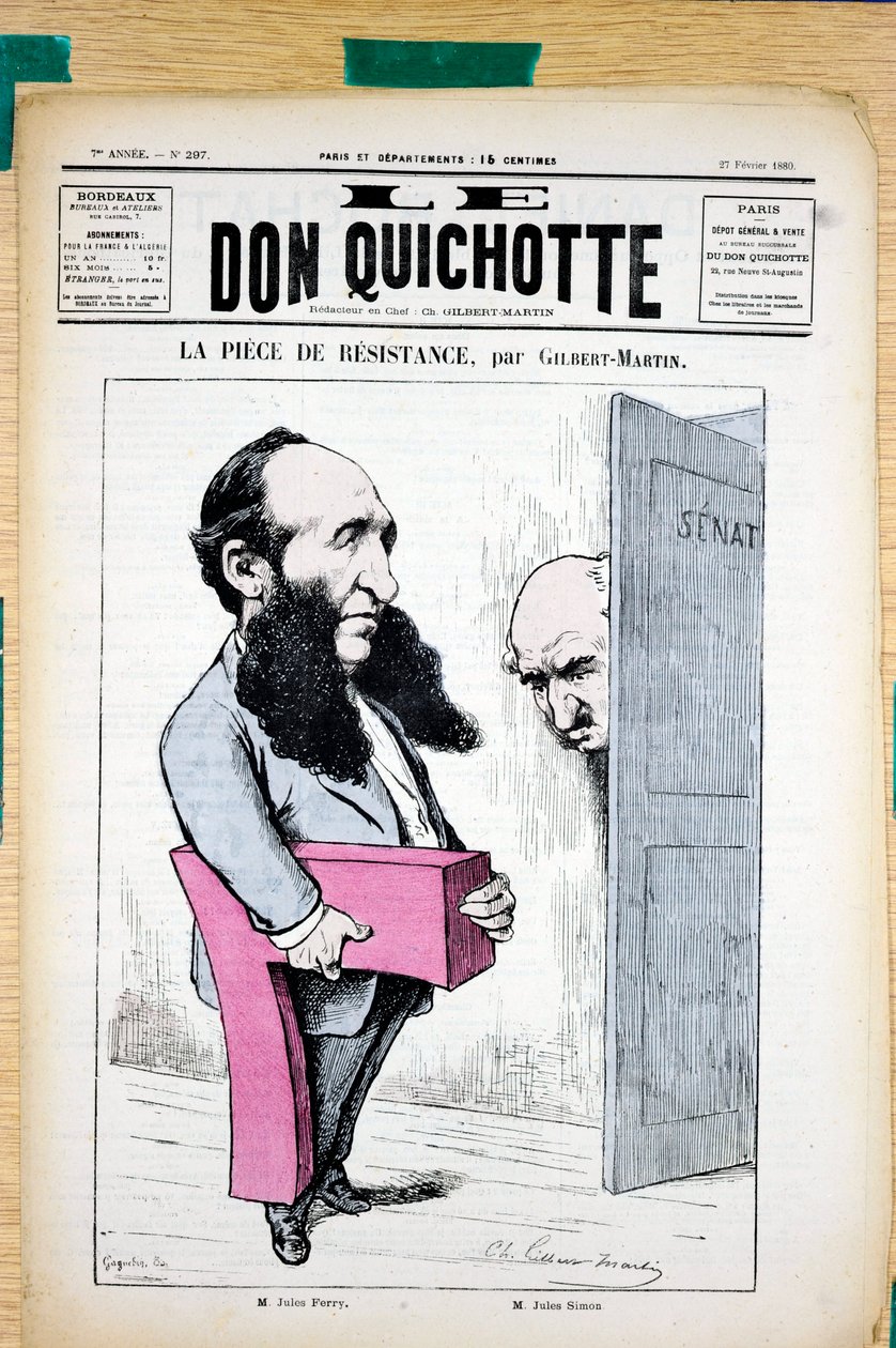 Cover of The Don Quixote, number 297, Satirical in Colors
