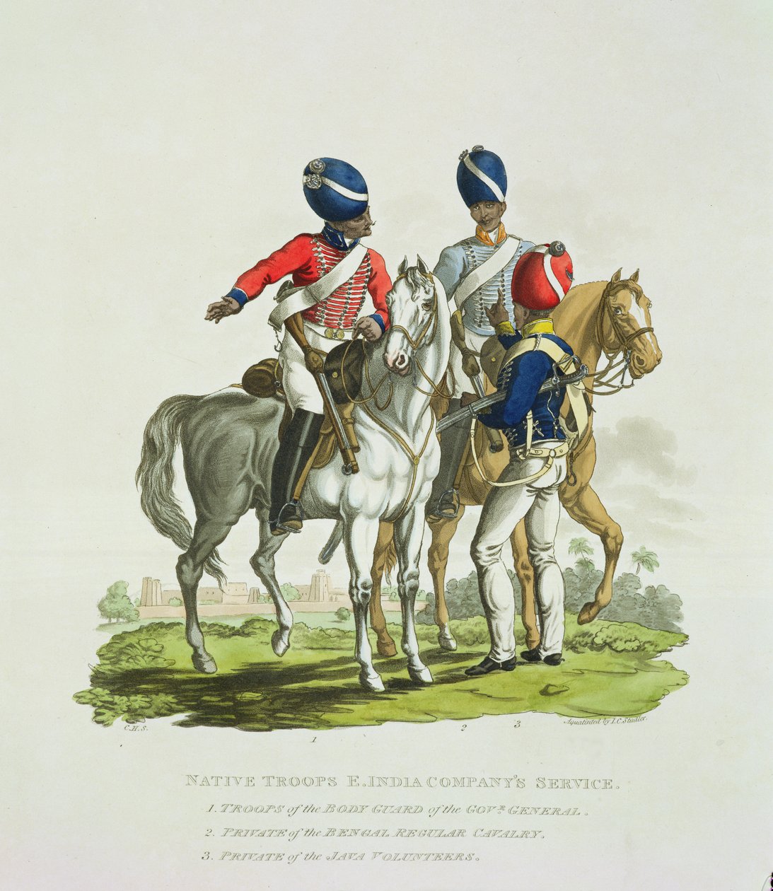Native Troops in the East India Company's Service: a Trooper of the ...