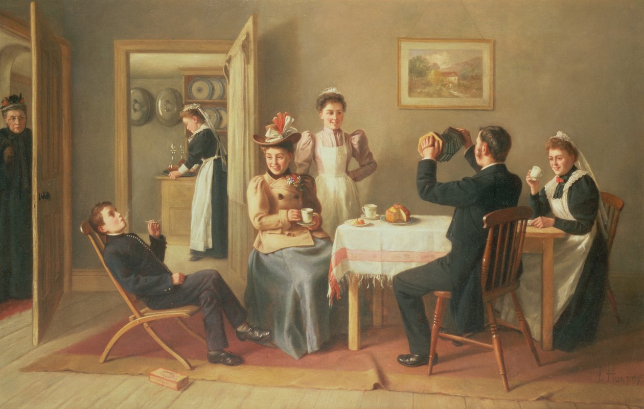 High Life Below Stairs by Charles Hunt: Buy fine art print