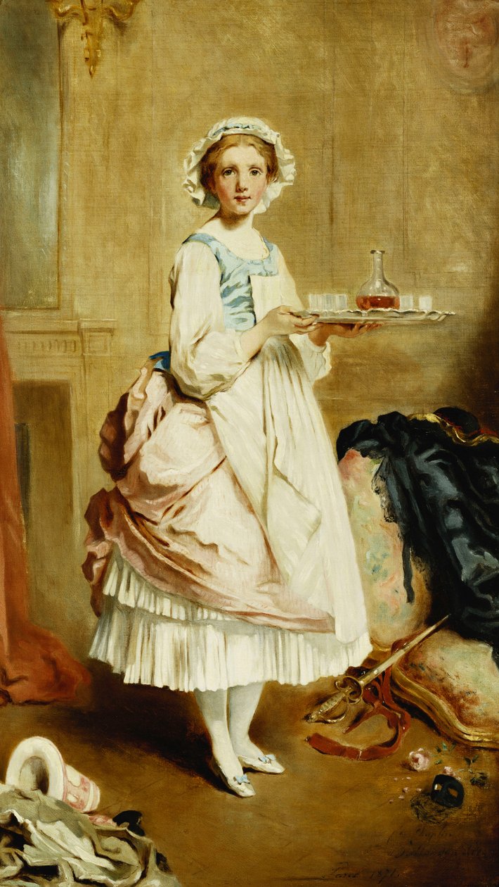 After the Masked Ball by Charles Joshua Chaplin