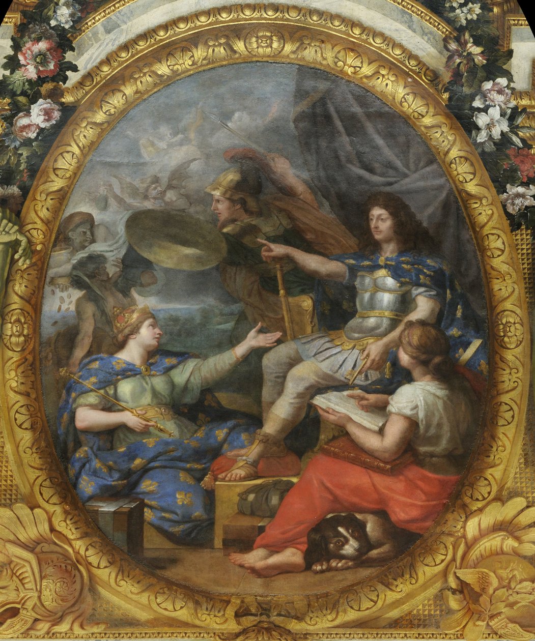 Order Restored in the Kingdom's Finances by Charles Le Brun