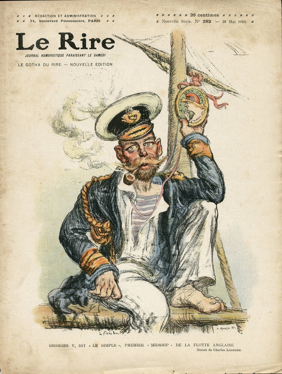Illustration by Charles Leandre for the Cover of Le Rire, 28/05/10 ...