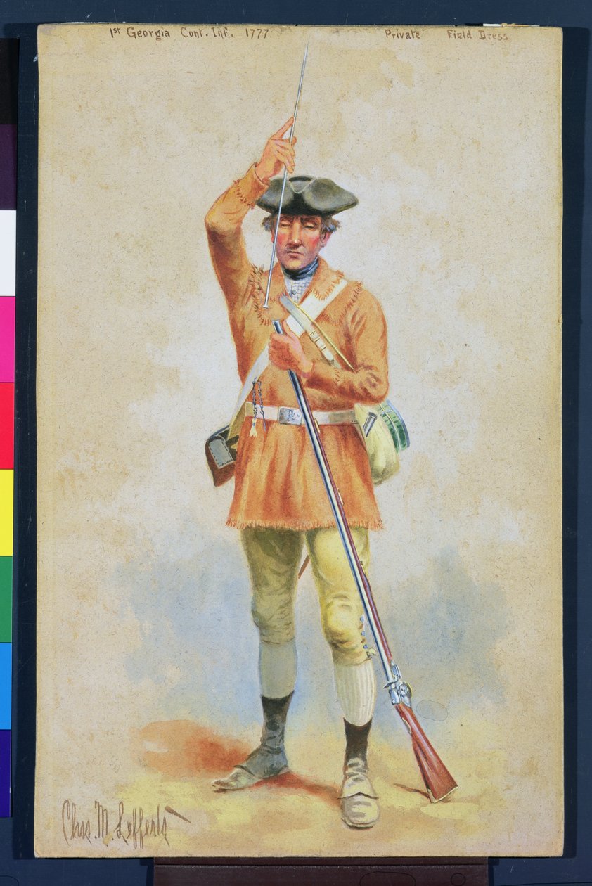 Uniforms of the American Revolution: 1777 Private Field Dress from the ...