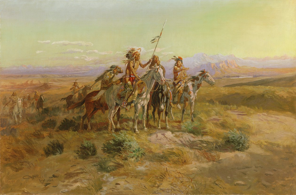 The Scouts by Charles Marion Russell: Buy fine art prints