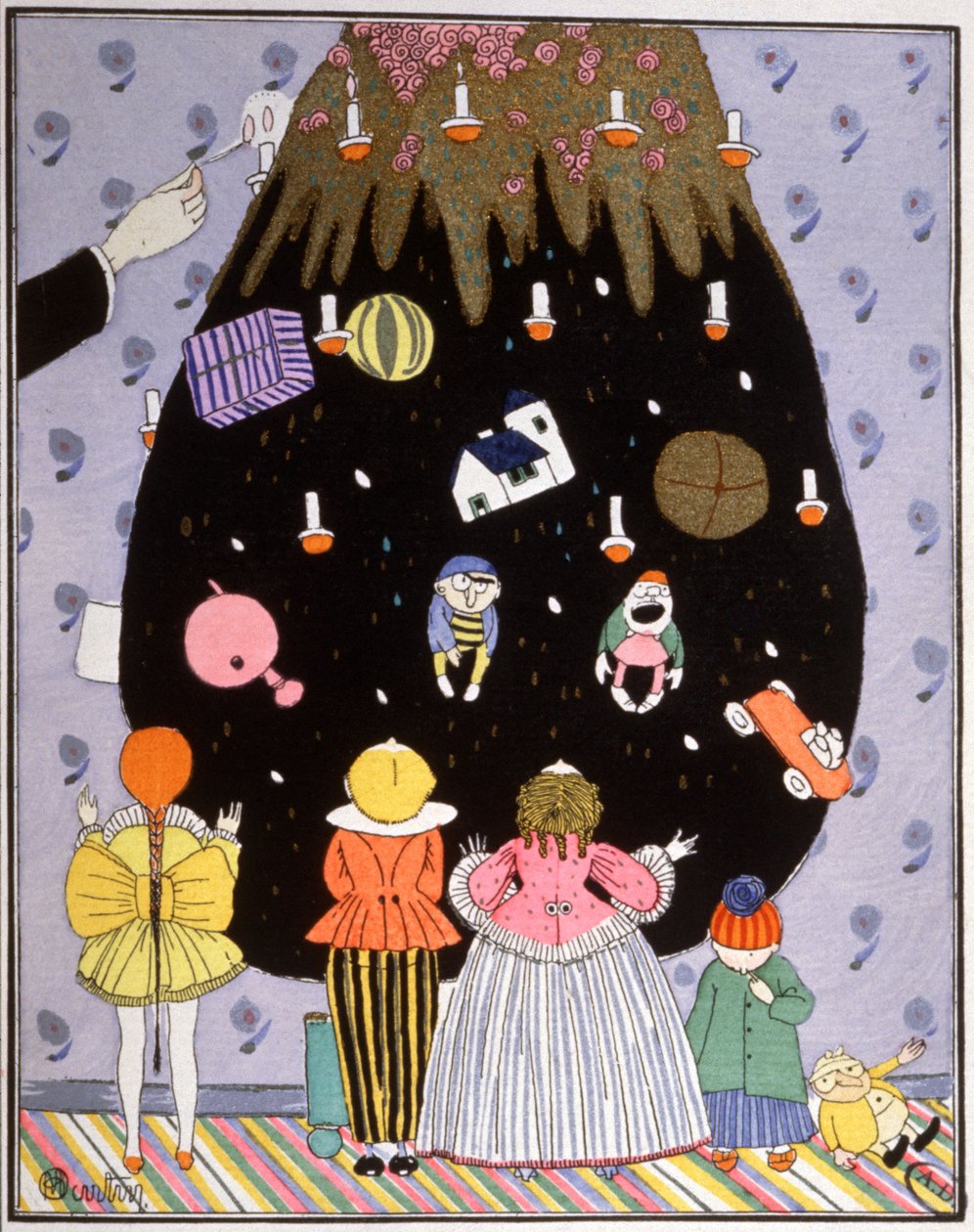 The Christmas tree by Charles Martin: Buy fine art print