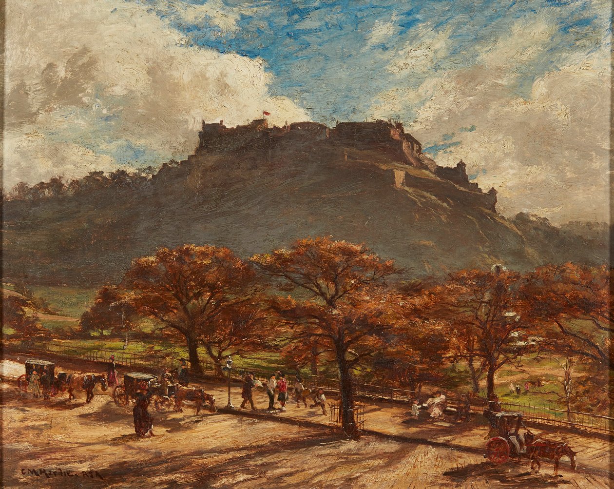 Edinburgh Castle by Charles Martin Hardie: Fine art print