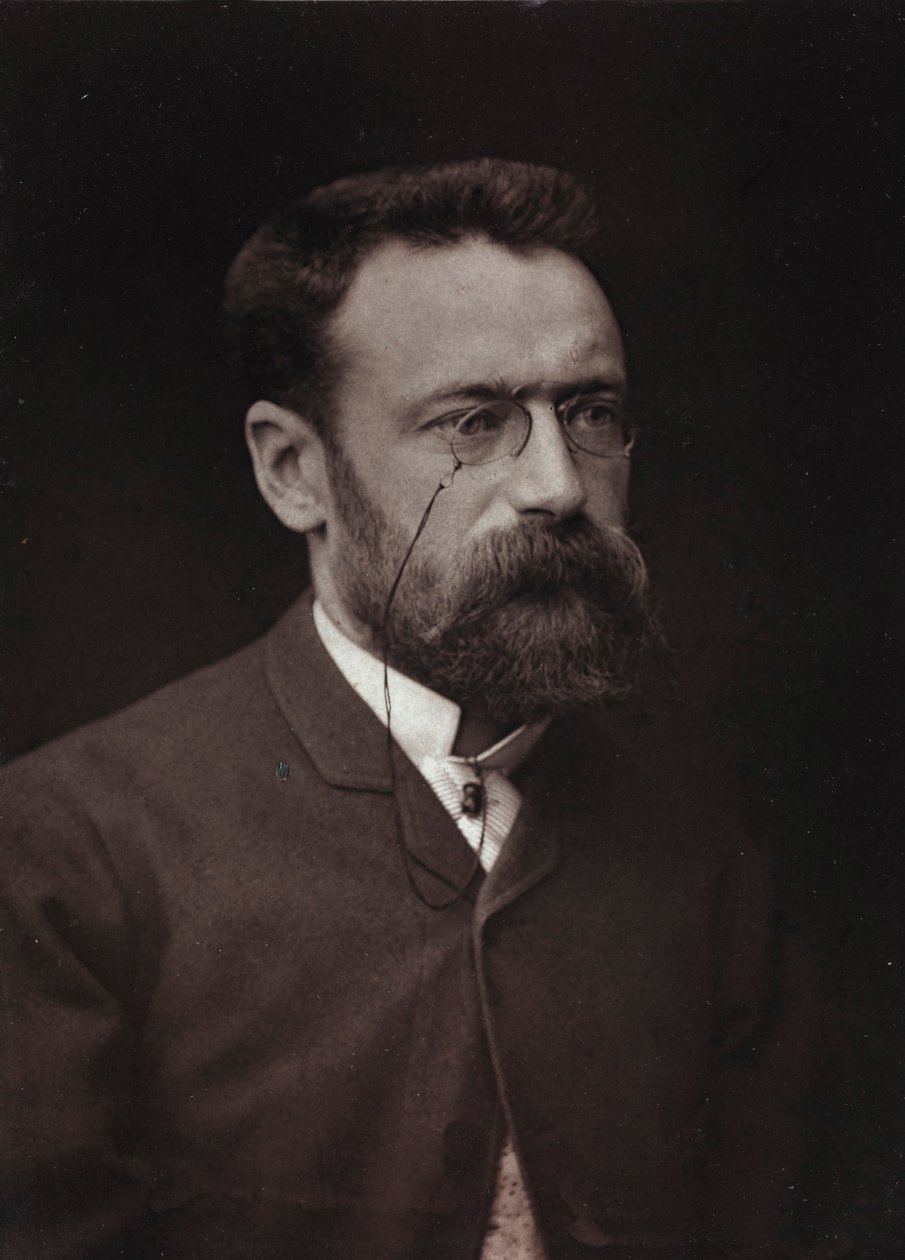 Portrait of the French Painter Paul Tavernier