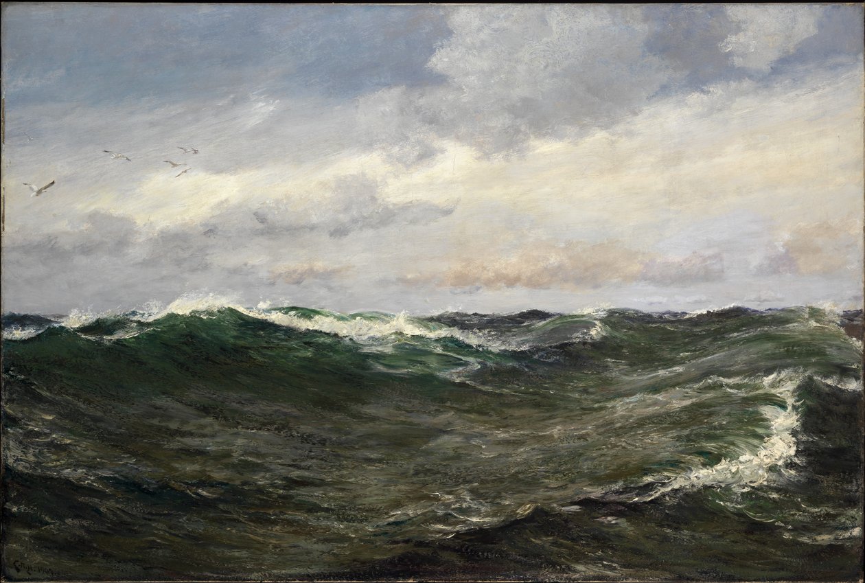 A Waste of Waters by Charles Napier Hemy: Fine art print