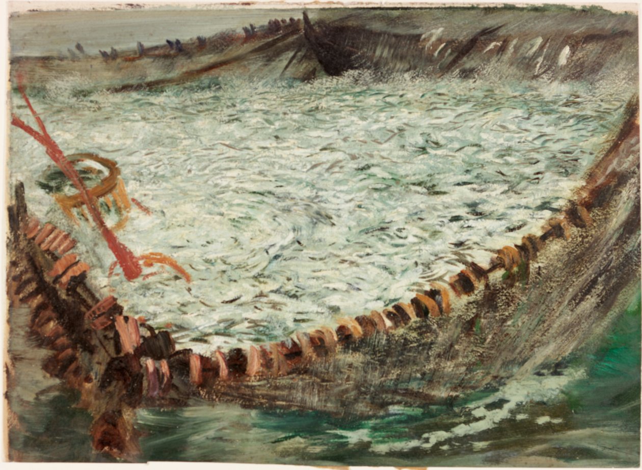 Study for 'Pilchards' by Charles Napier Hemy