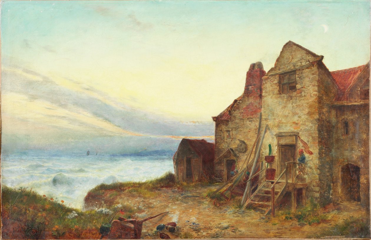 Sunset Shadows by Charles Napier Hemy: Buy fine art print