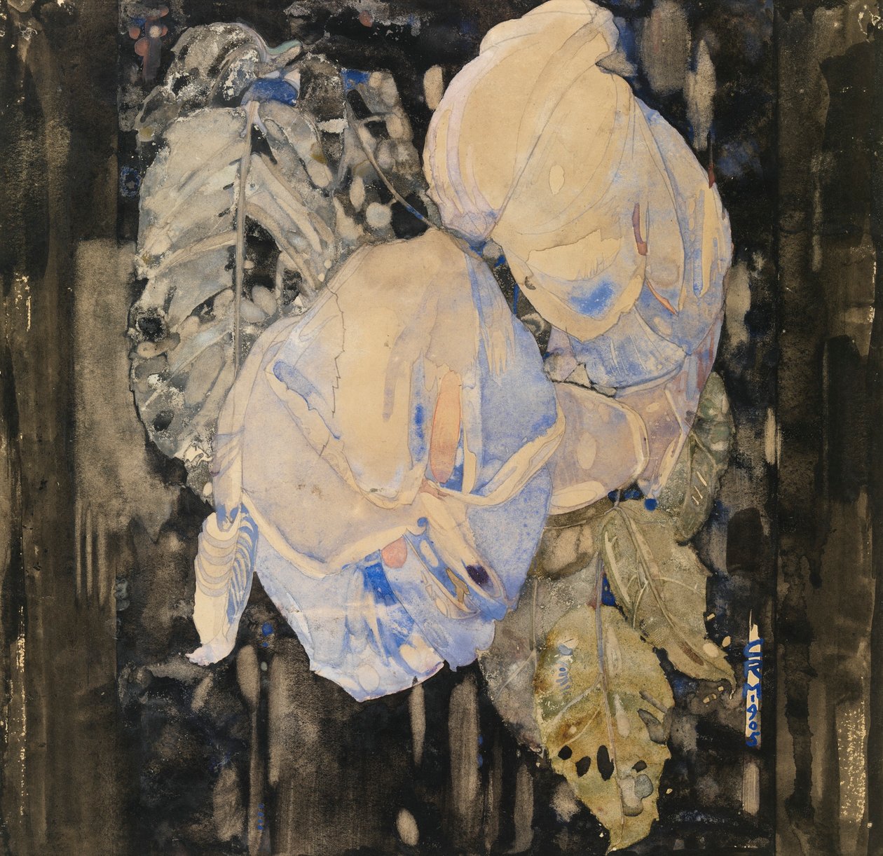 Faded Roses by Charles Rennie Mackintosh: Fine art print