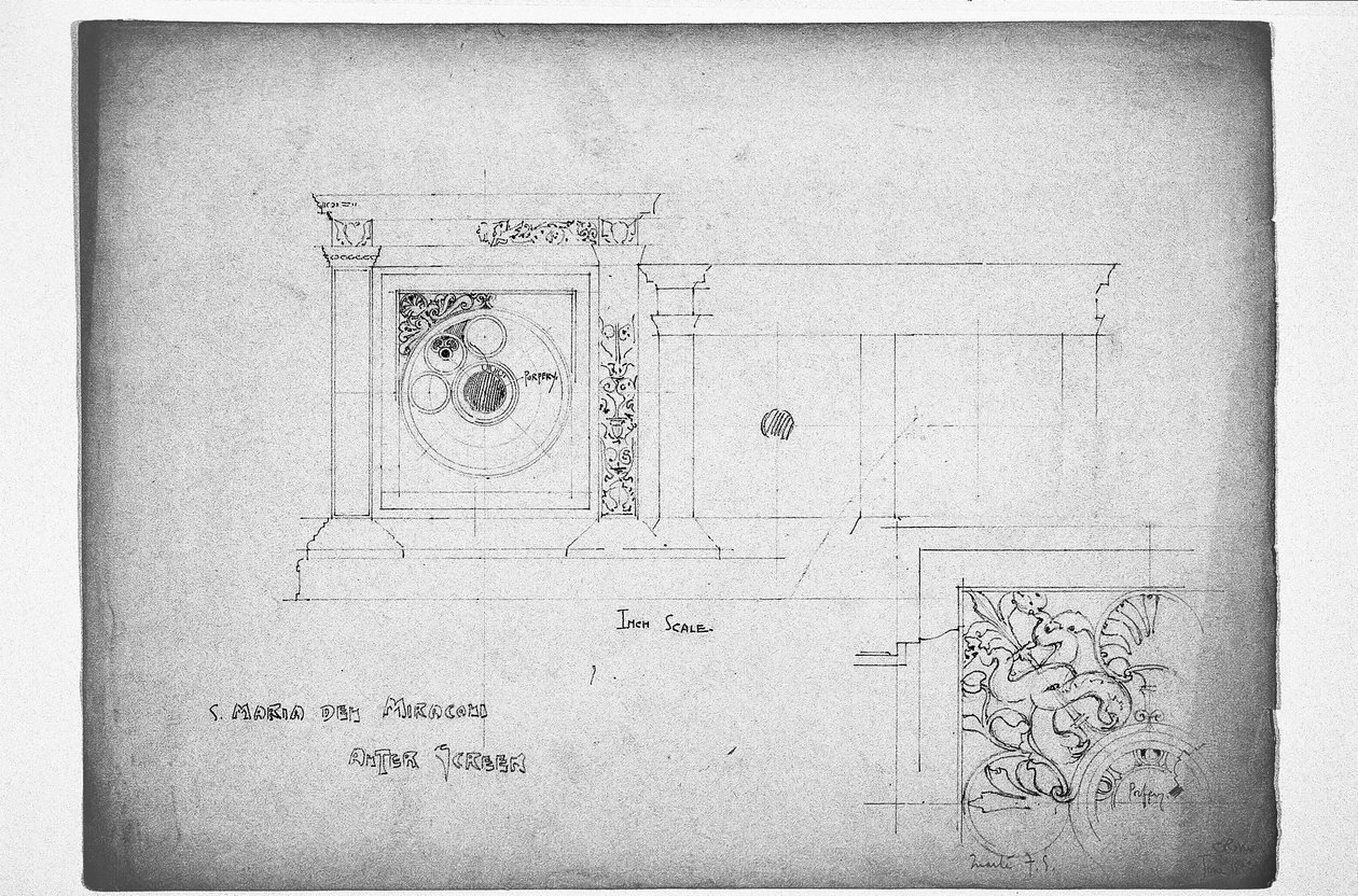 S. Maria dei Miracoli Altar Screen, 1891