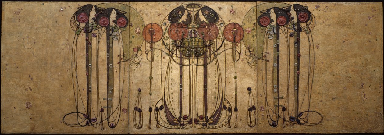 The Wassail by Charles Rennie Mackintosh: Fine art print