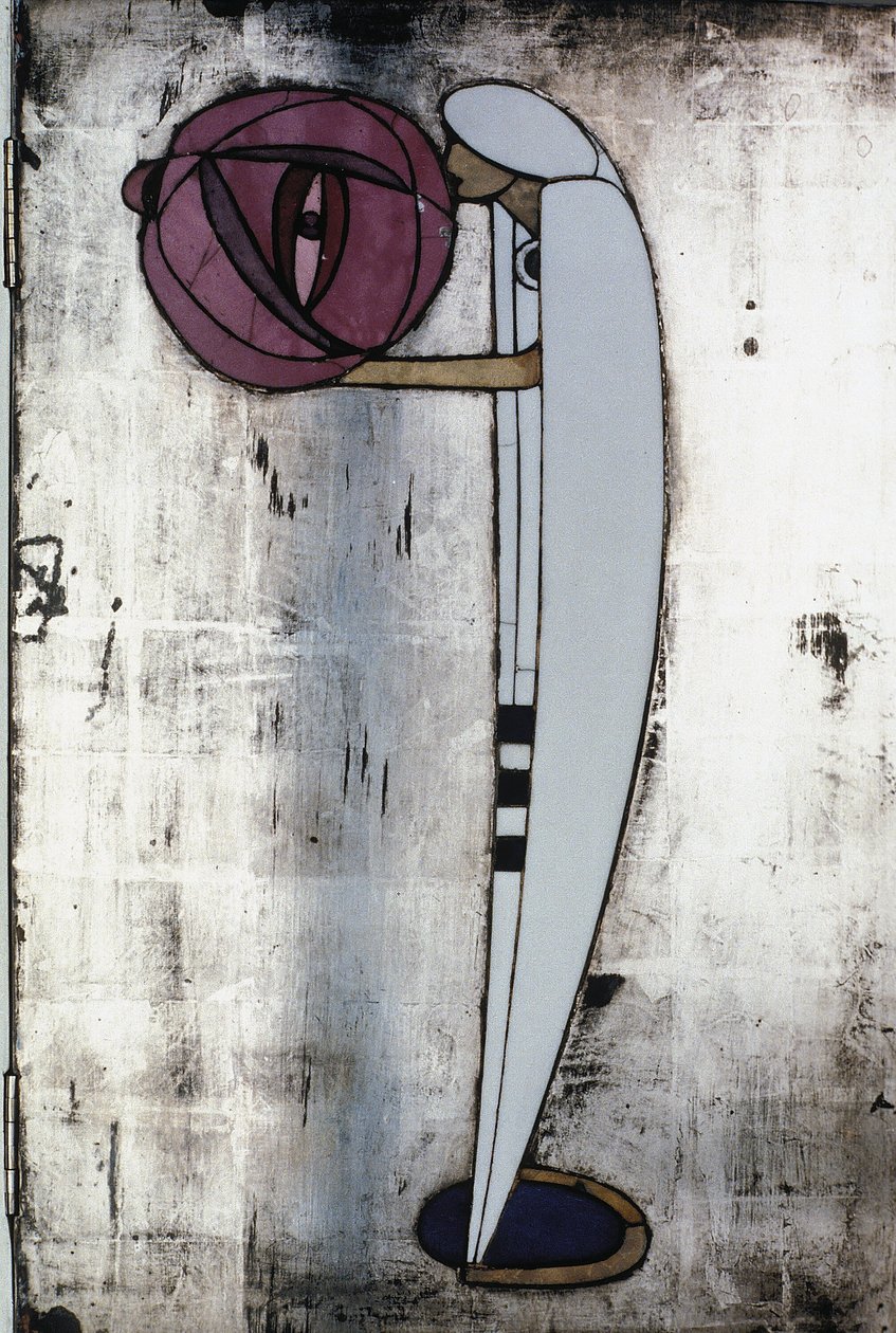 White cabinet designed for Mrs. Rowat, 1902