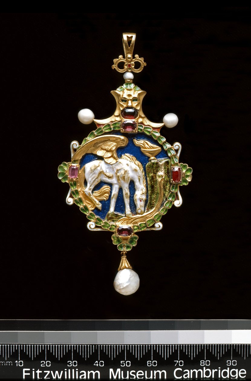 Pendant: Pegasus Drinking from the Fountain of Hippocrene