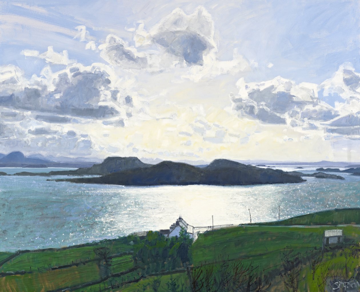Dazzling Light, Tanera Mor, 2011 by Charles Simpson