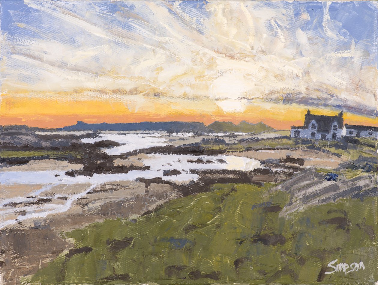 Stream to the Sea, 2016 by Charles Simpson: Fine art print