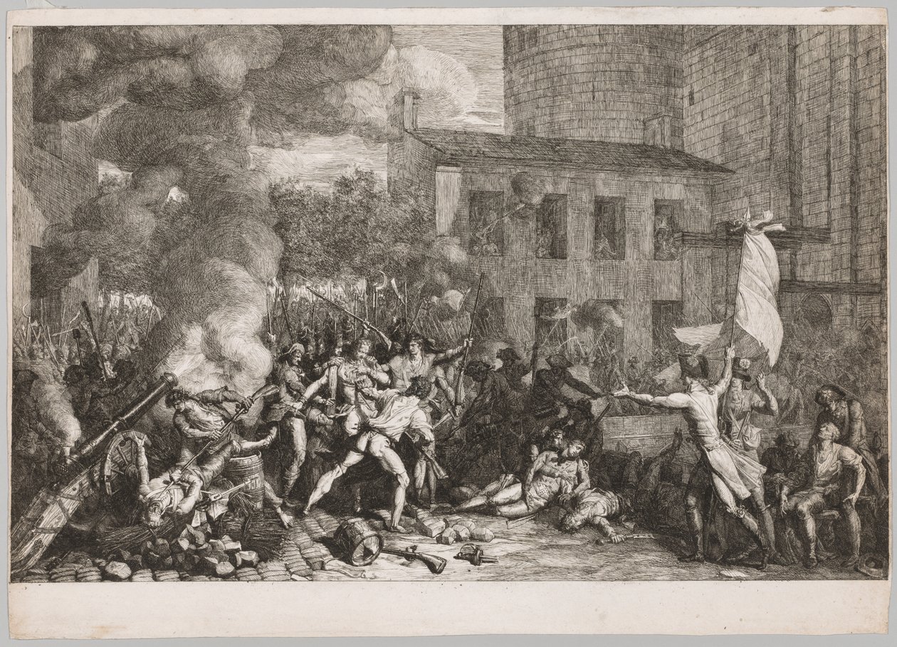 The Storming of the Bastille, July 14, 1789, 1790