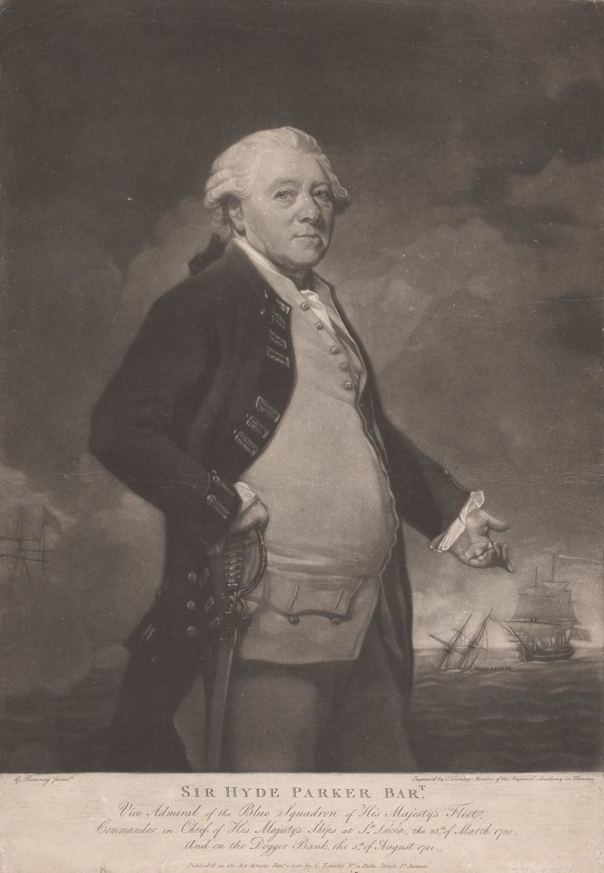 Sir Hyde Parker by Charles Townley: Buy fine art print