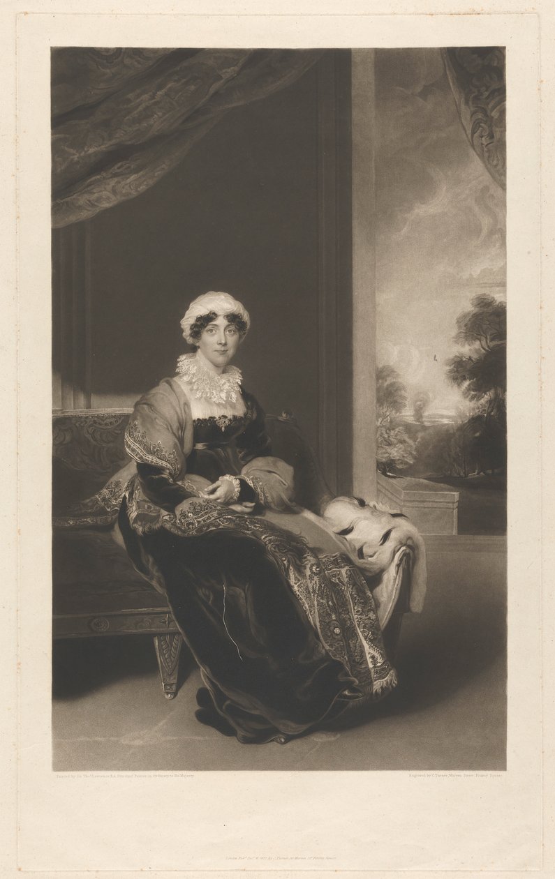 Lady Wigram by Charles Turner: Buy fine art print