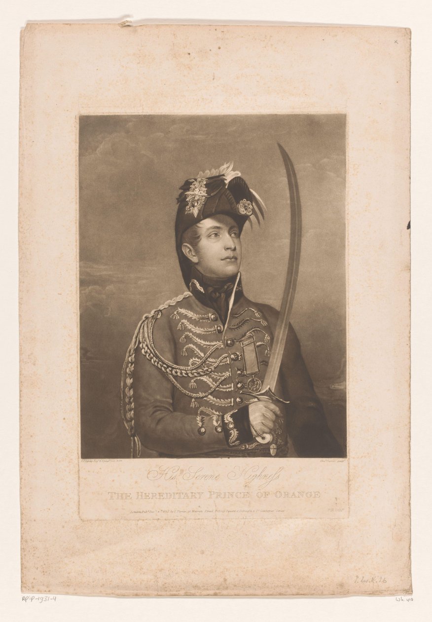 Portrait of William II, King of the Netherlands