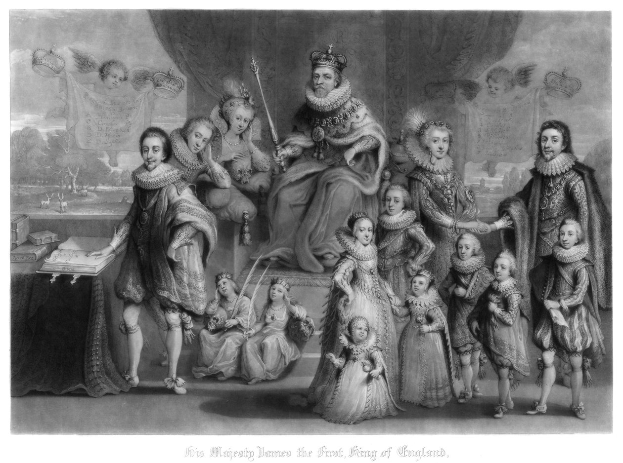 The Family of King James I of England, Scotland and Ireland, 1816