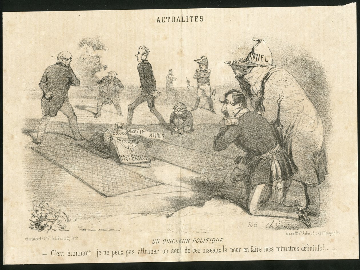 Illustration by Charles Vernier in Le Charivari - A Political ...