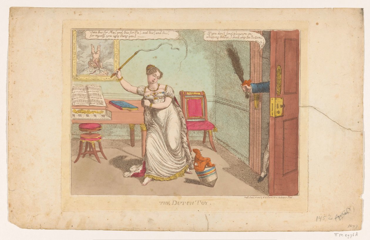 The Dutch Toll, 1814 by Charles Williams: Fine art print