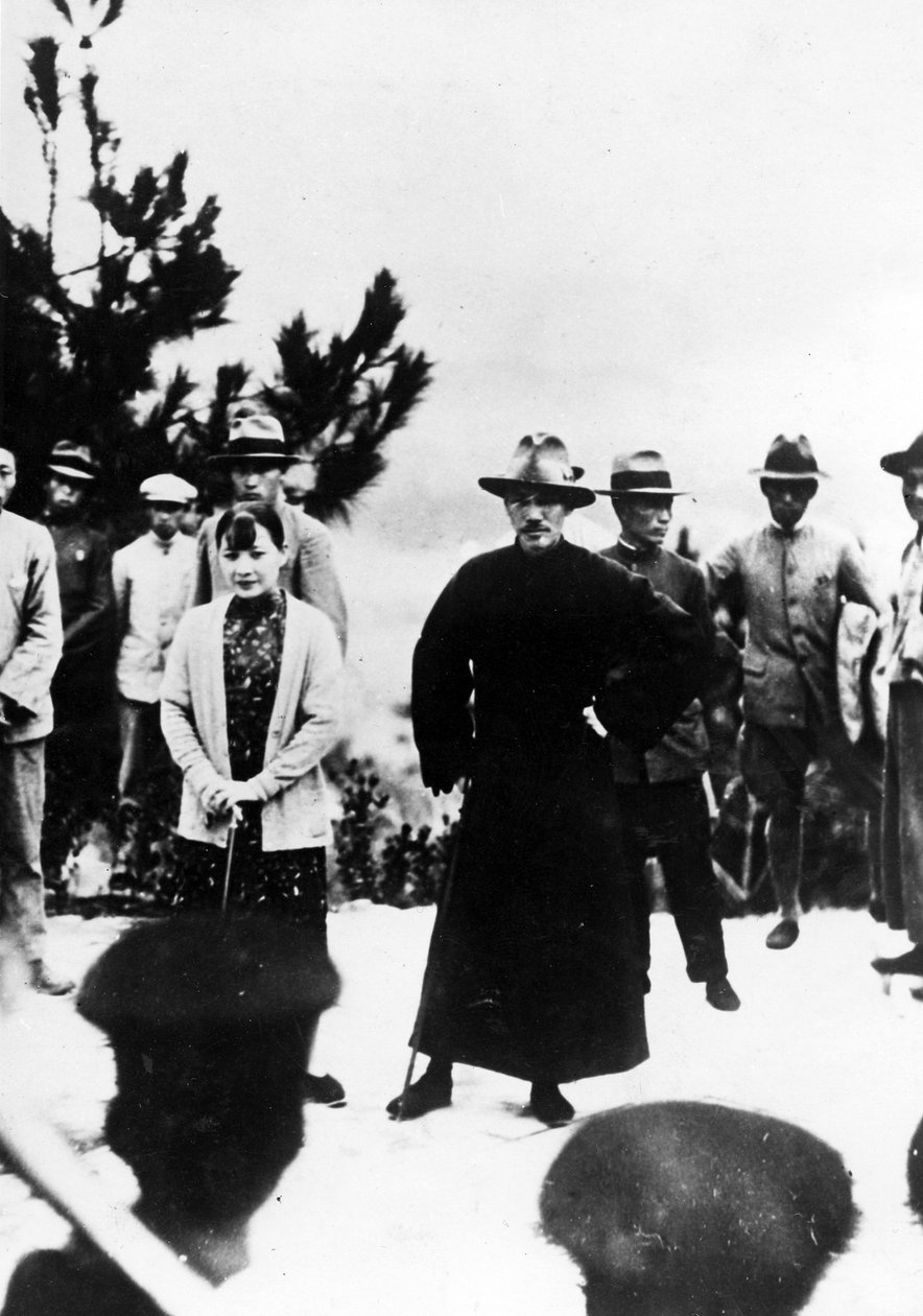 Generalissimo President Chiang Kai-shek and his wife Soong May-ling, c.1931