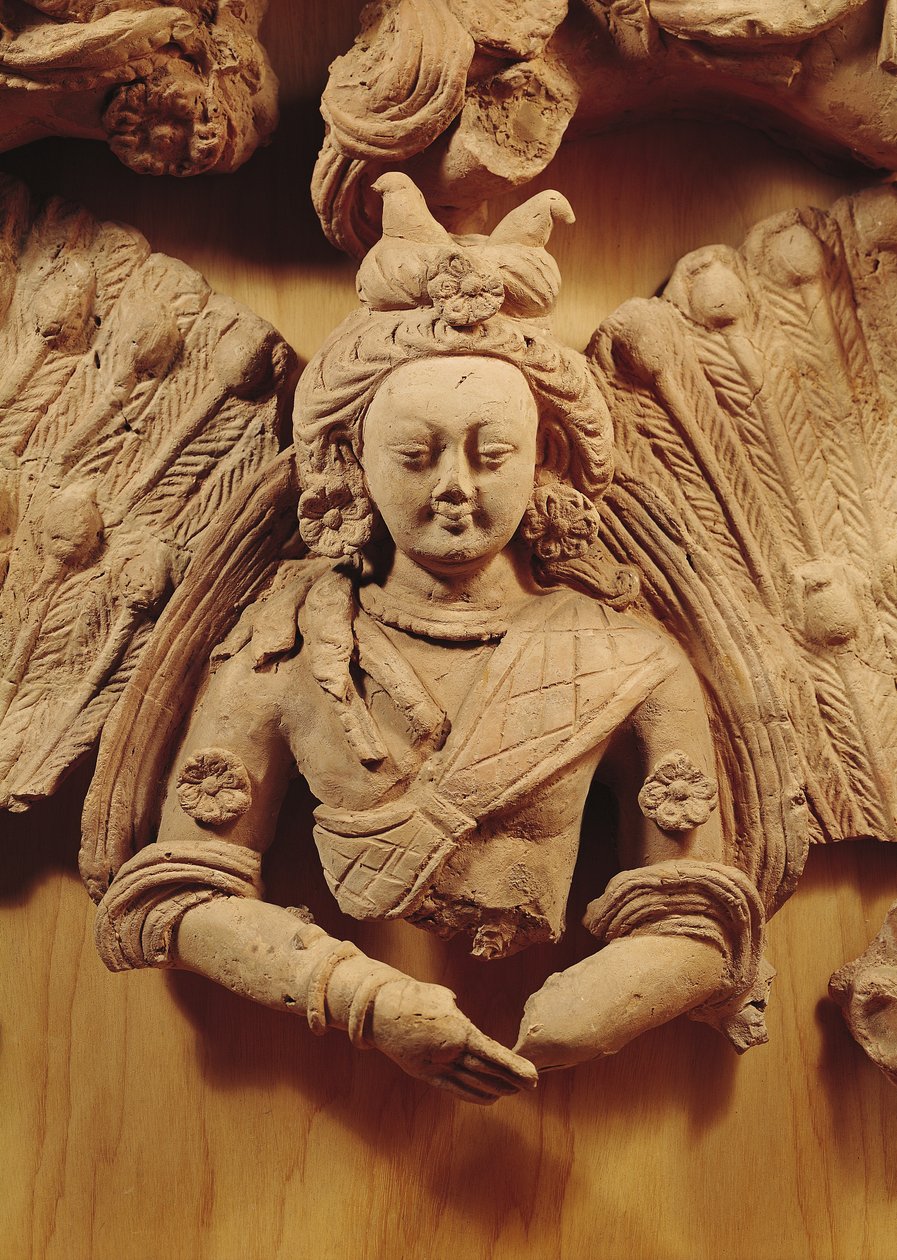 Buddha Sakyamuni from Tumshuq by Chinese School