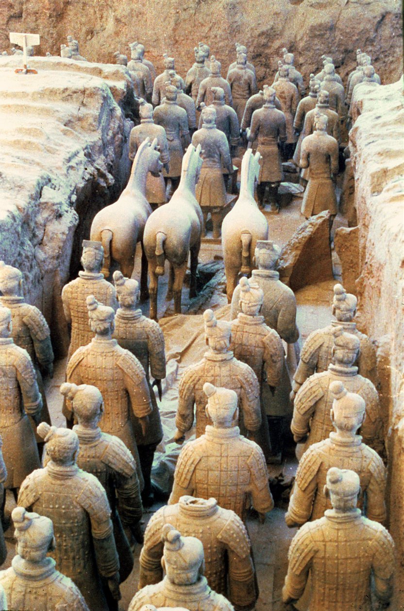 Terracotta Army, Qin Dynasty, 210 BC (Detail)