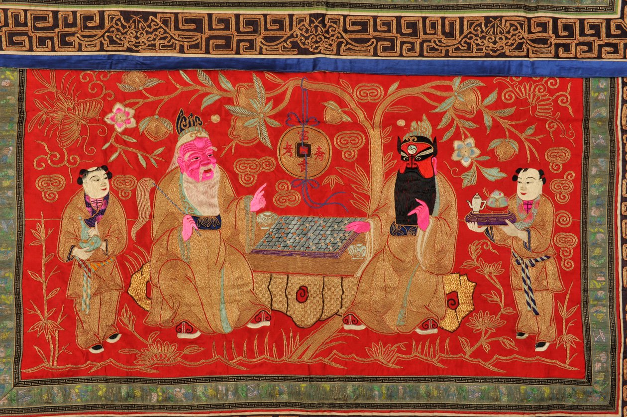 Chinese altar cloth by Chinese School: Buy fine art print