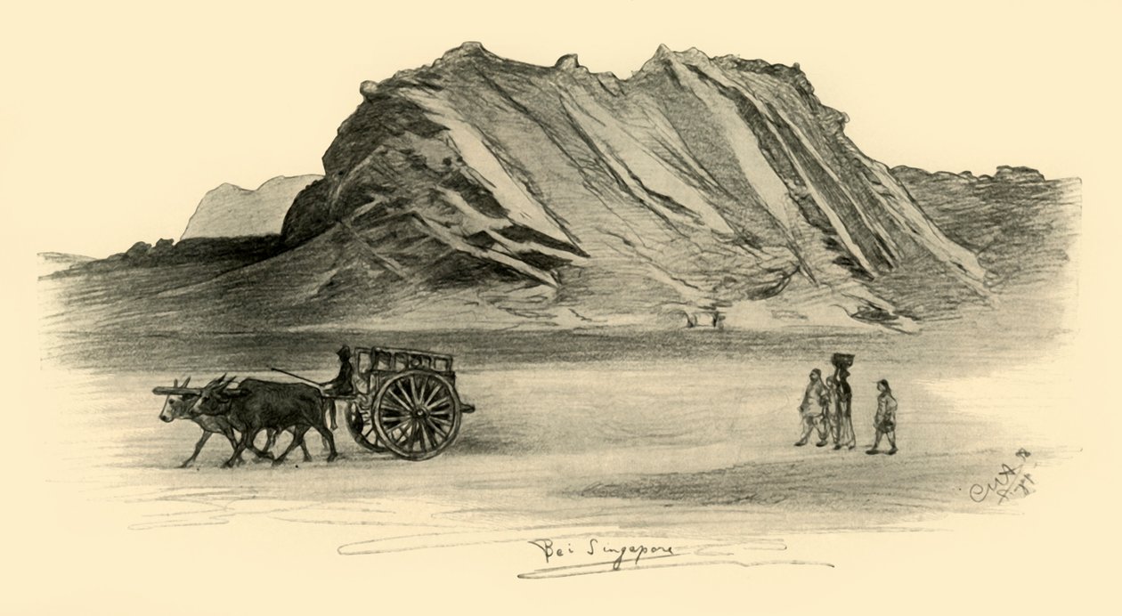 Singapore by Christian Wilhelm Allers: Buy fine art print