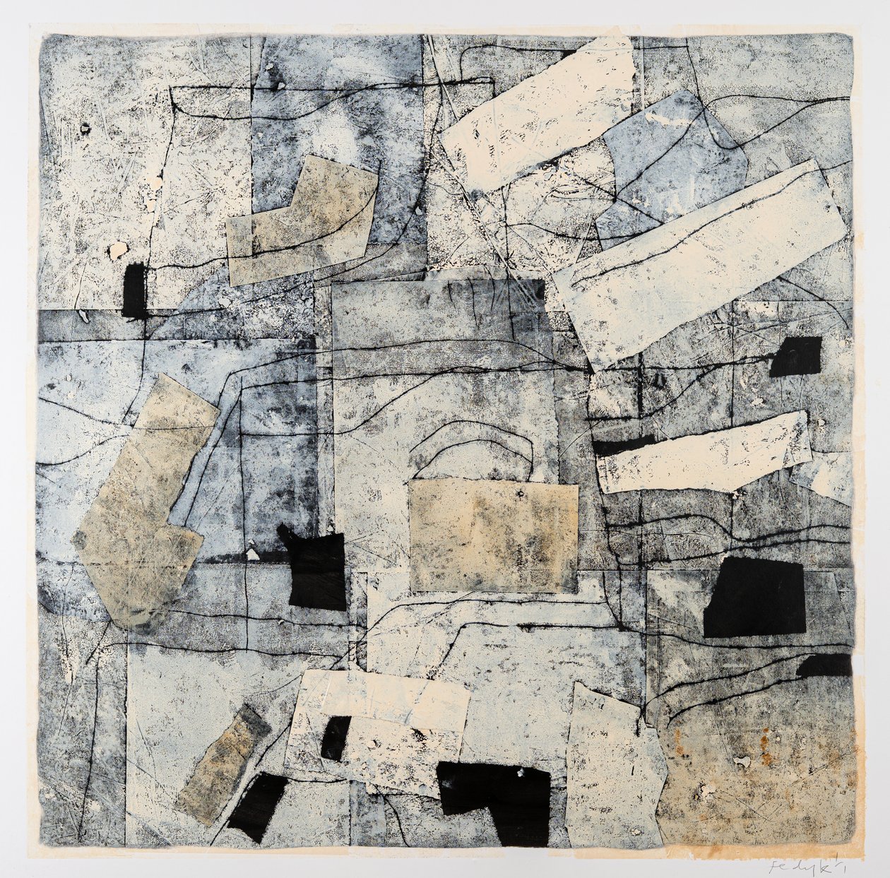 Timeline by Christina Fedyk: High-quality fine art print