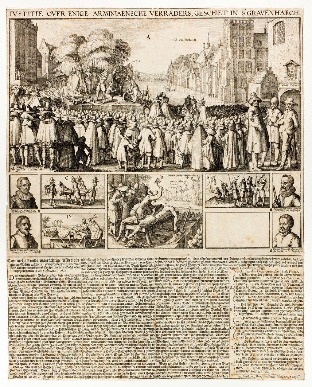 Execution of Arminians in The Hague